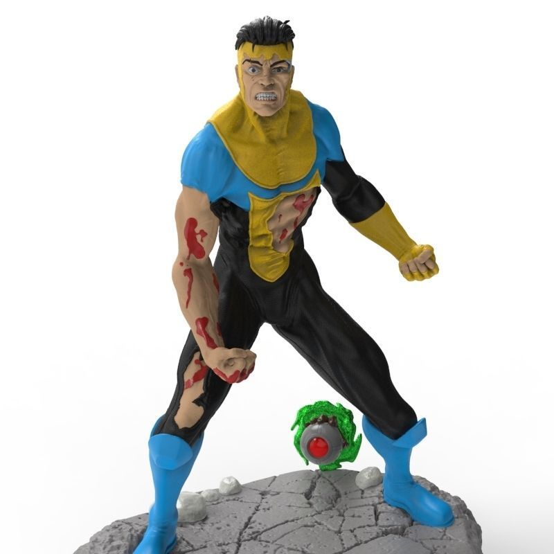 INVINCIBLE STATUE 3D model 3D printable | CGTrader