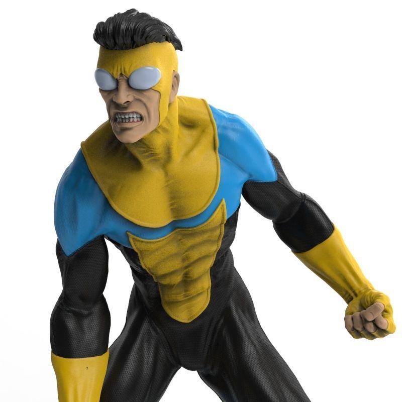 INVINCIBLE STATUE 3D model 3D printable | CGTrader