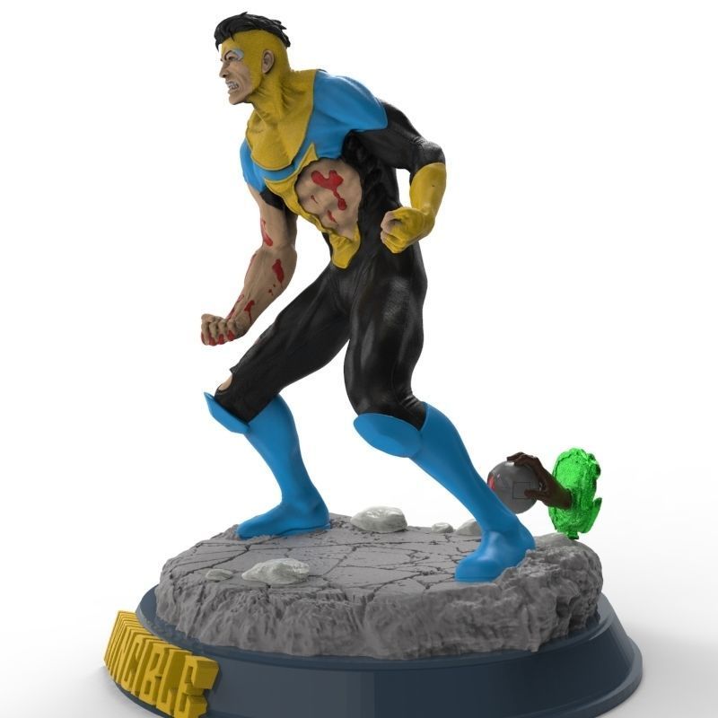 INVINCIBLE STATUE 3D model 3D printable | CGTrader