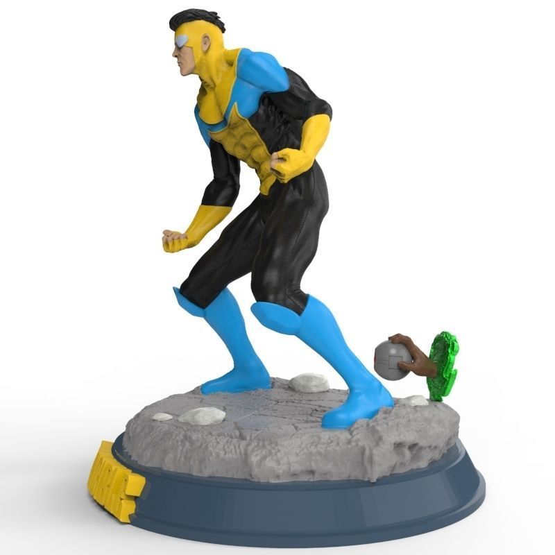 INVINCIBLE STATUE 3D model 3D printable | CGTrader
