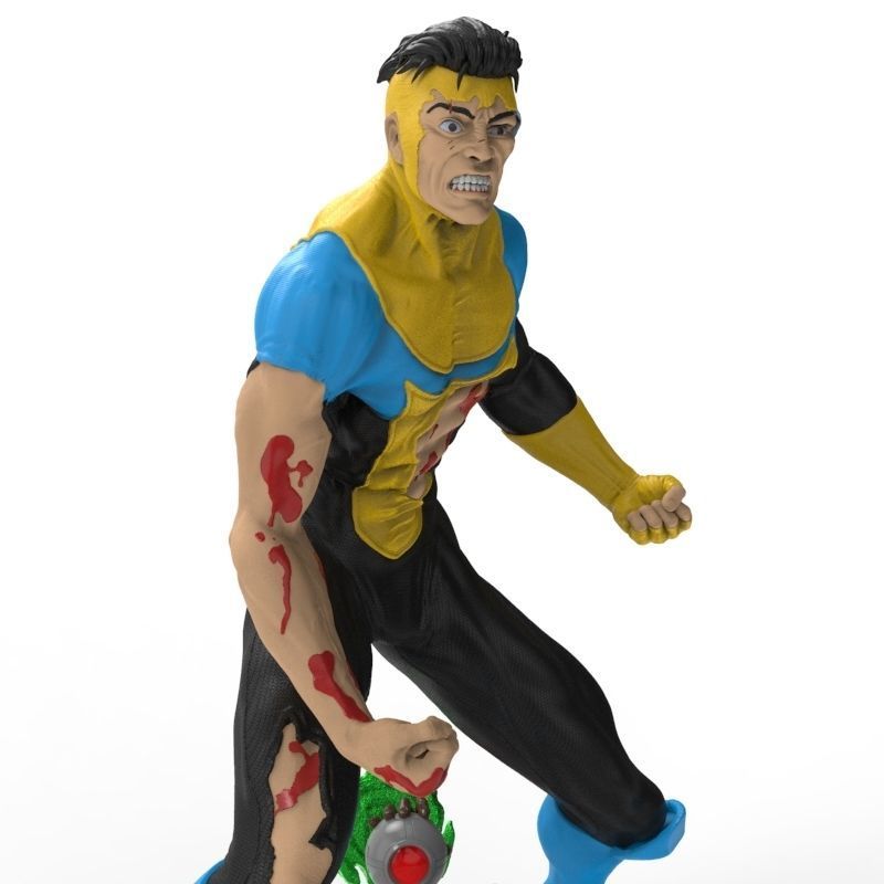 INVINCIBLE STATUE 3D model 3D printable | CGTrader