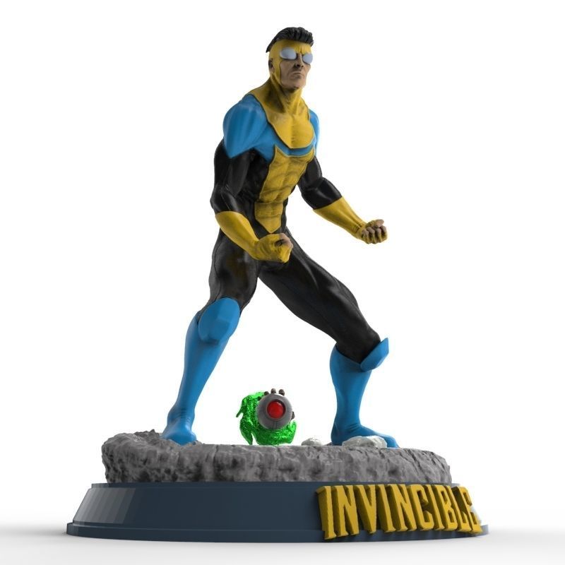 INVINCIBLE STATUE 3D model 3D printable | CGTrader