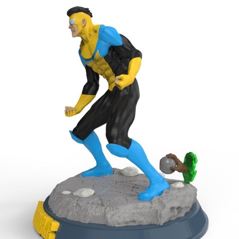 INVINCIBLE STATUE 3D model 3D printable | CGTrader
