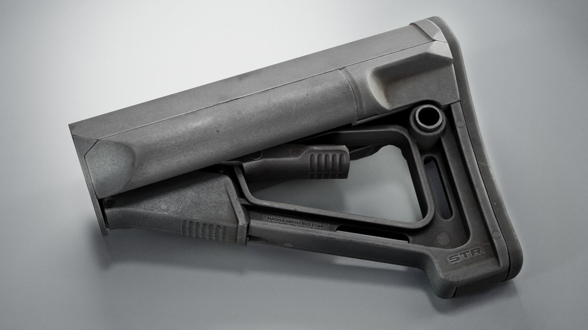3D model MAGPUL STR AR stock VR / AR / low-poly | CGTrader