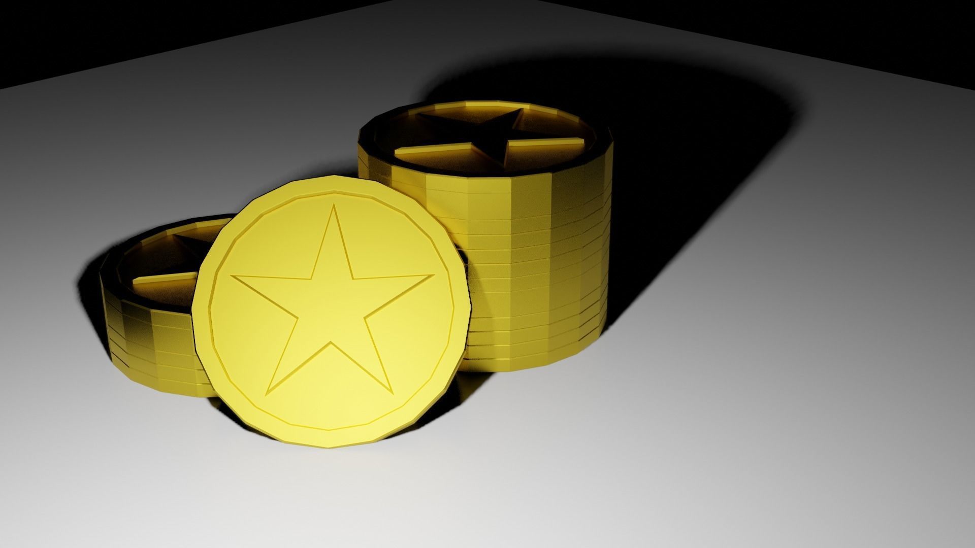 Gold Coin 3D model free VR / AR / low-poly 3D model | CGTrader