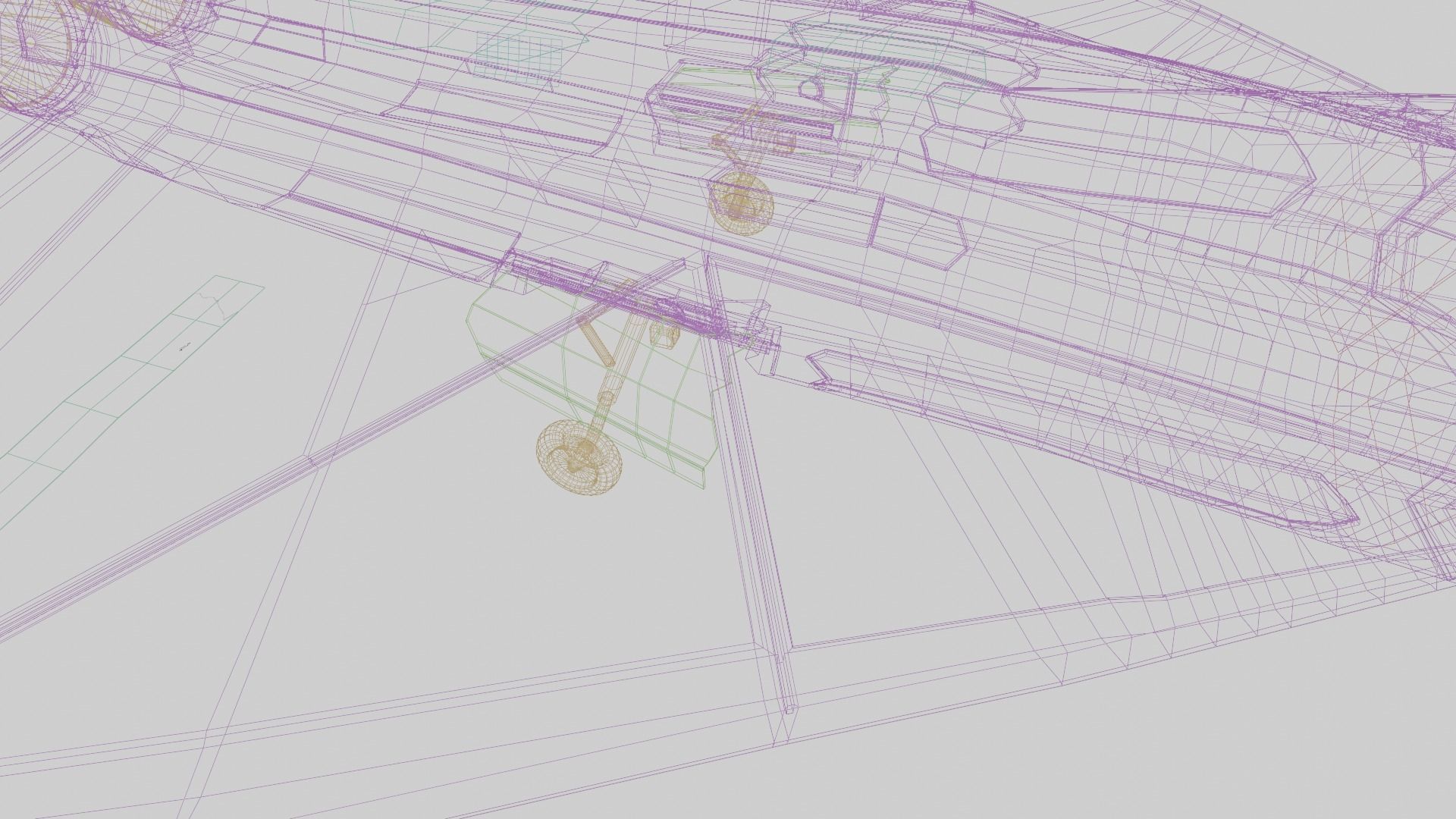 3D model USAF Lockheed Martin - X-44 MANTA - NO TAIL AIRCRAFT - VR / AR ...