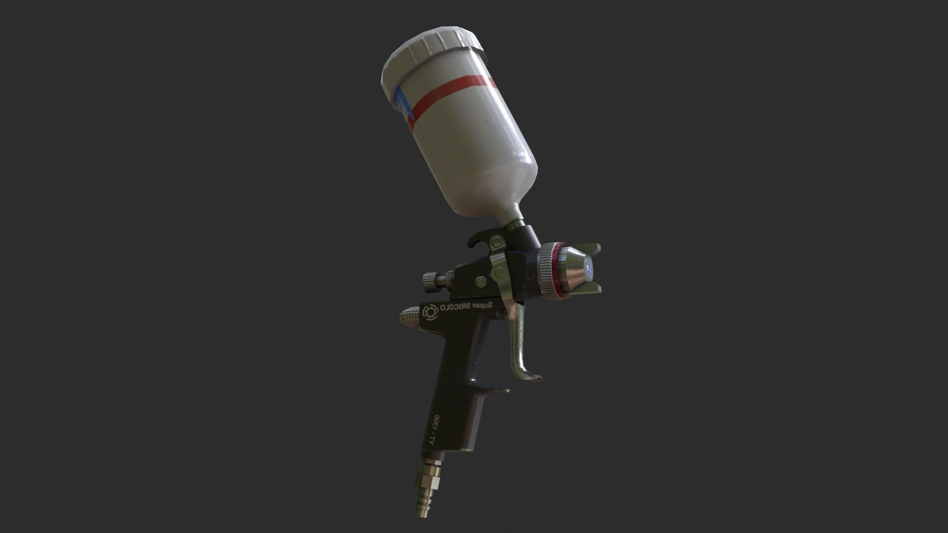 3D model Spray Gun VR / AR / low-poly animated | CGTrader