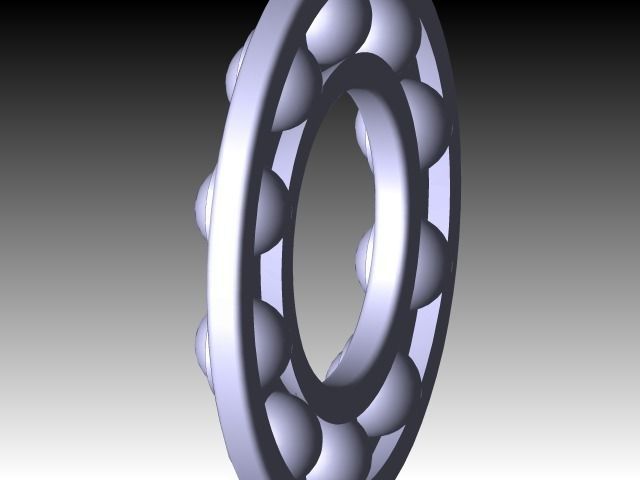axial bearings free 3D model | CGTrader