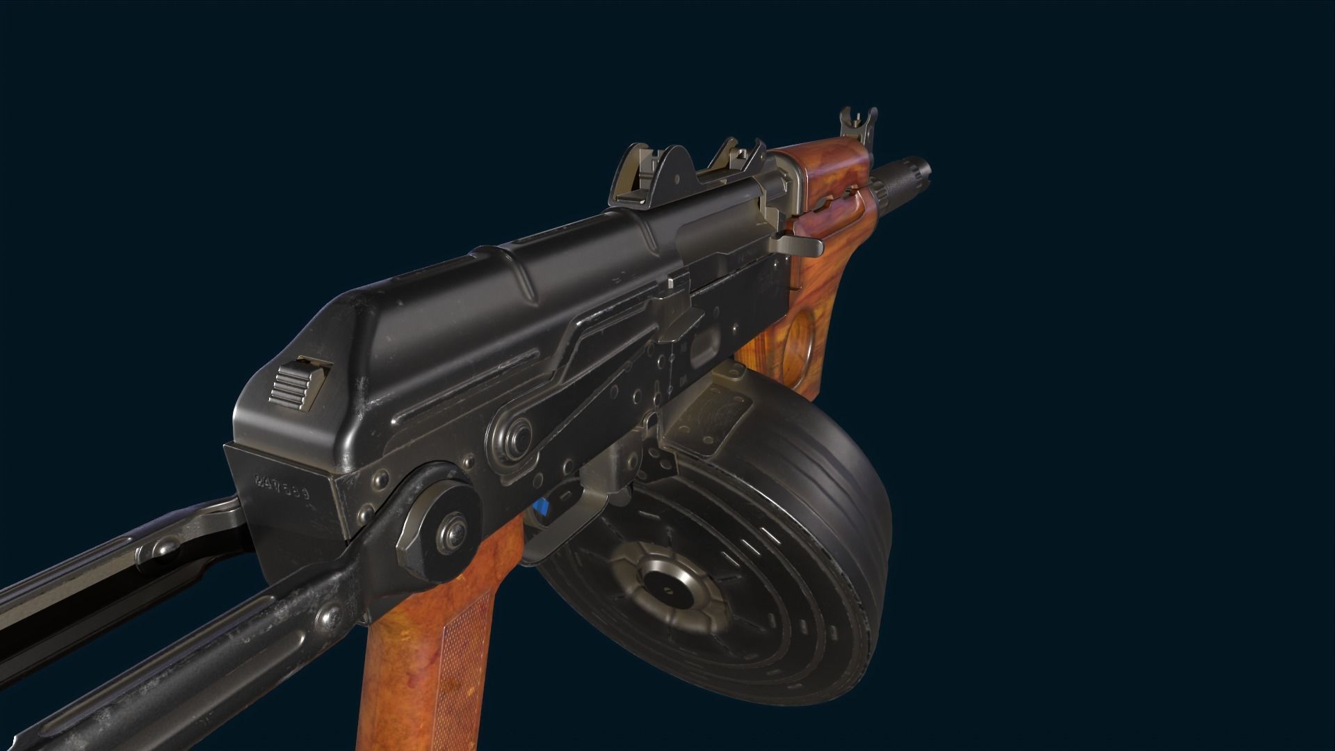 3D model AKMSu VR / AR / low-poly | CGTrader