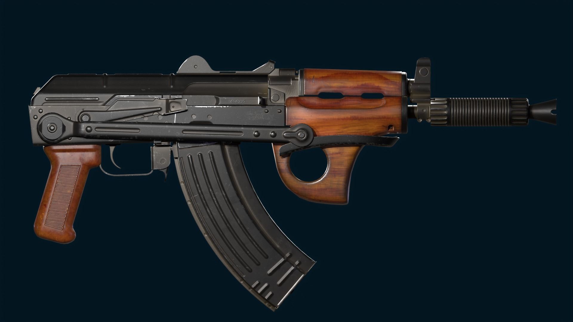 3D model AKMSu VR / AR / low-poly | CGTrader