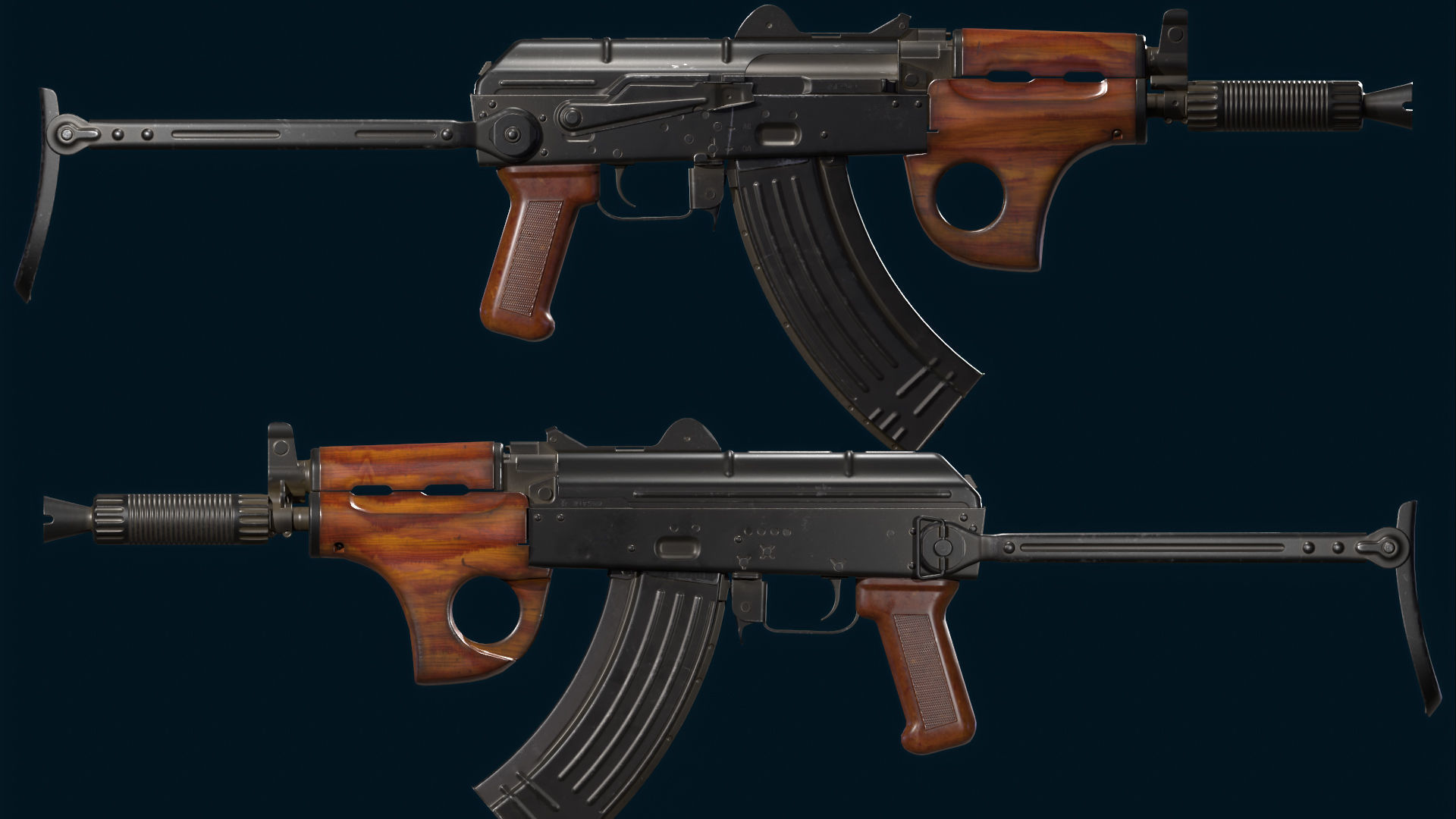 3D model AKMSu VR / AR / low-poly | CGTrader