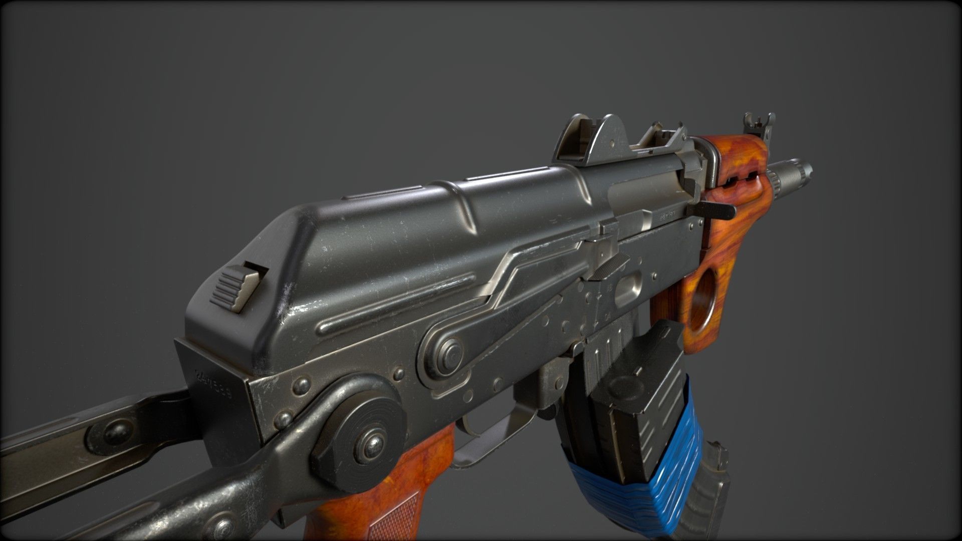 3D model AKMSu VR / AR / low-poly | CGTrader