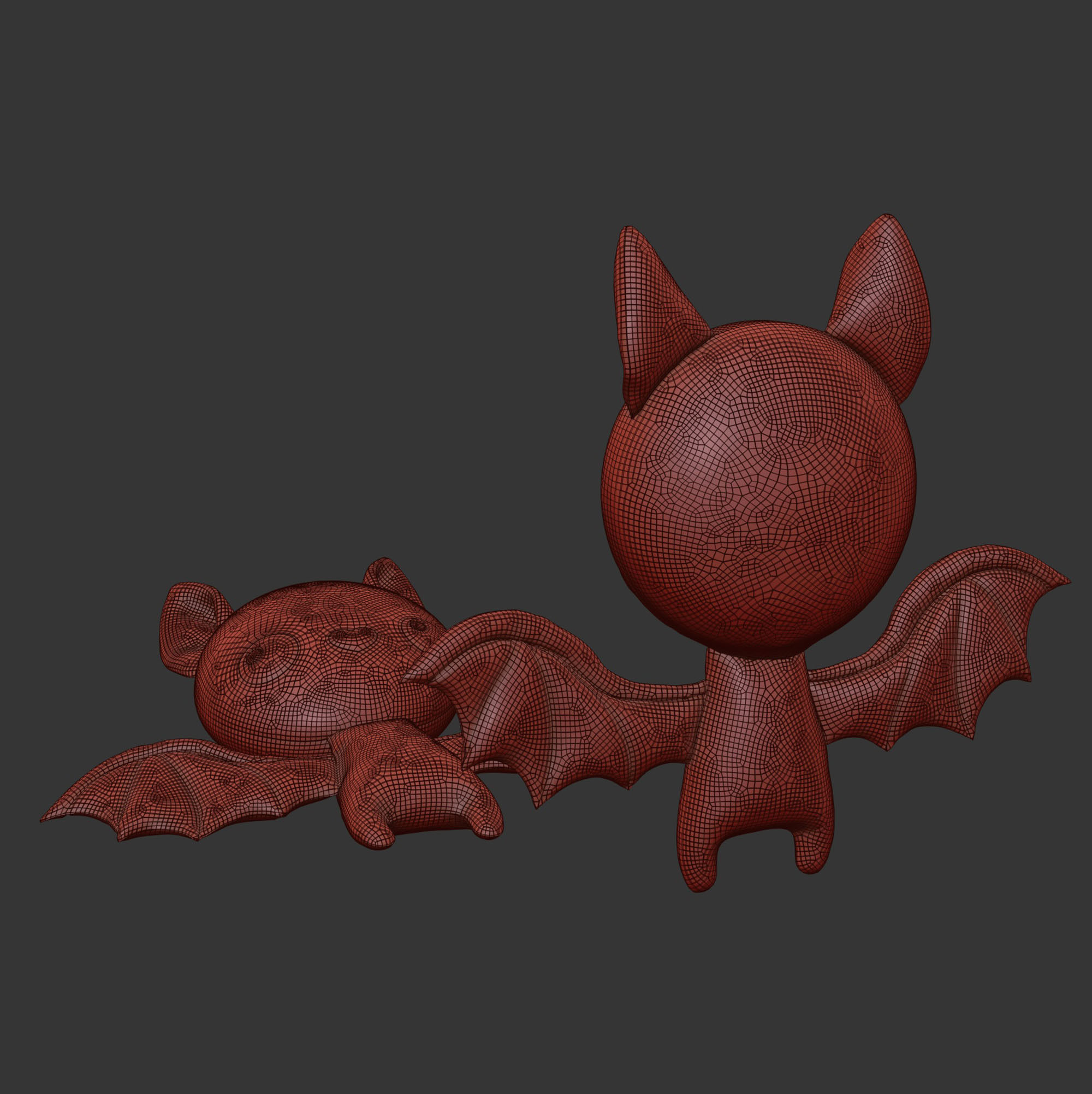 kids bat toy 3D model | CGTrader