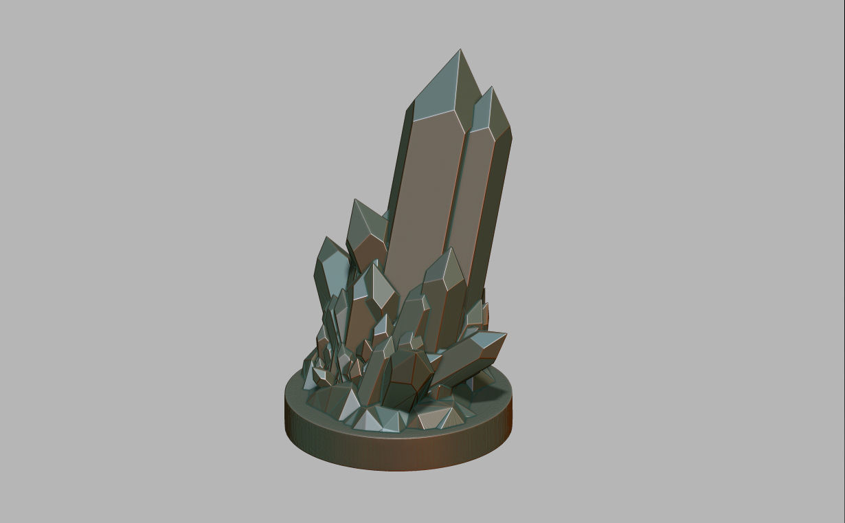 Crystal 3D Model 3D model 3D printable | CGTrader