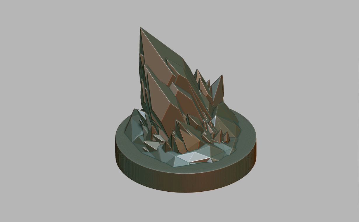 Crystal 3D Model 3D model 3D printable | CGTrader