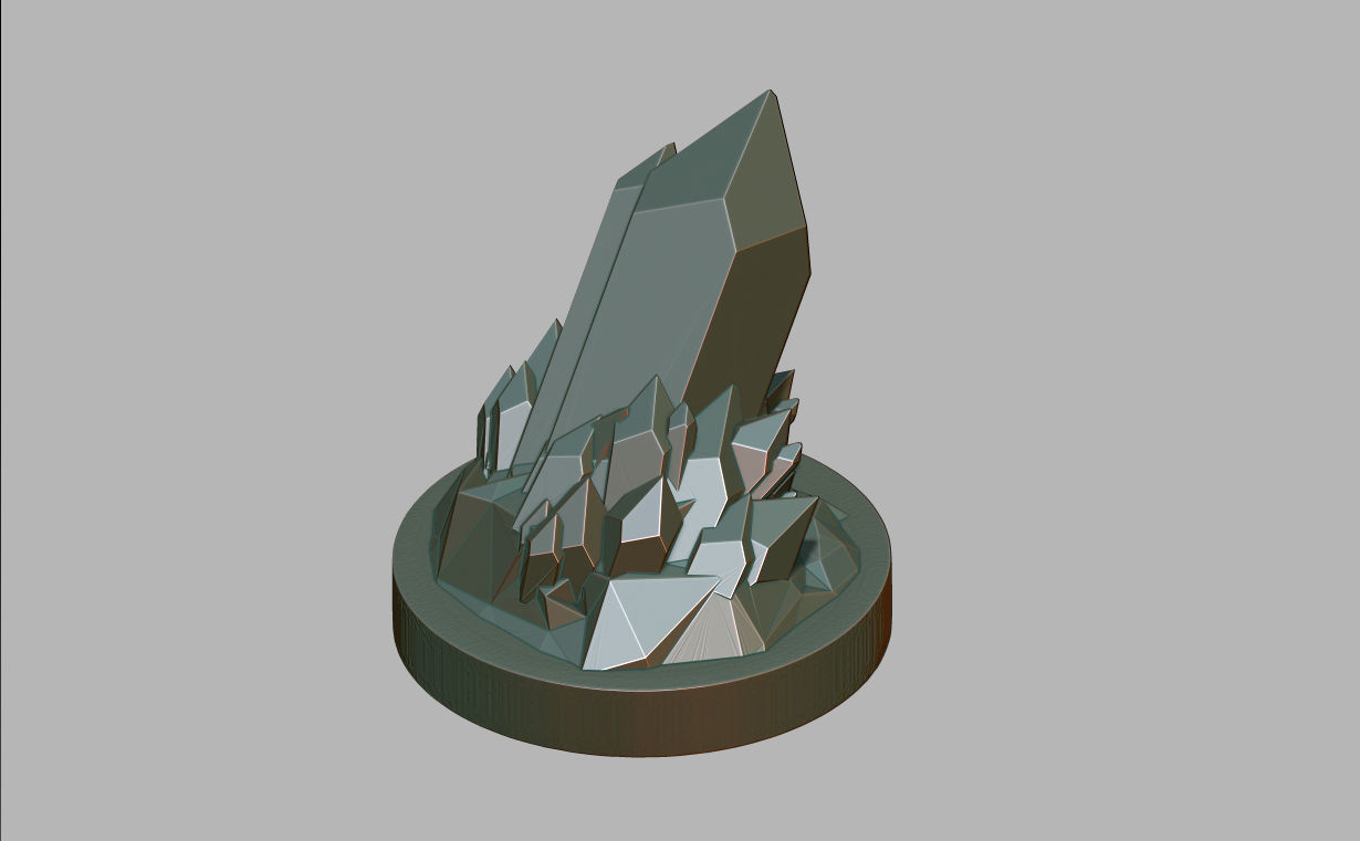 Crystal 3D Model 3D model 3D printable | CGTrader