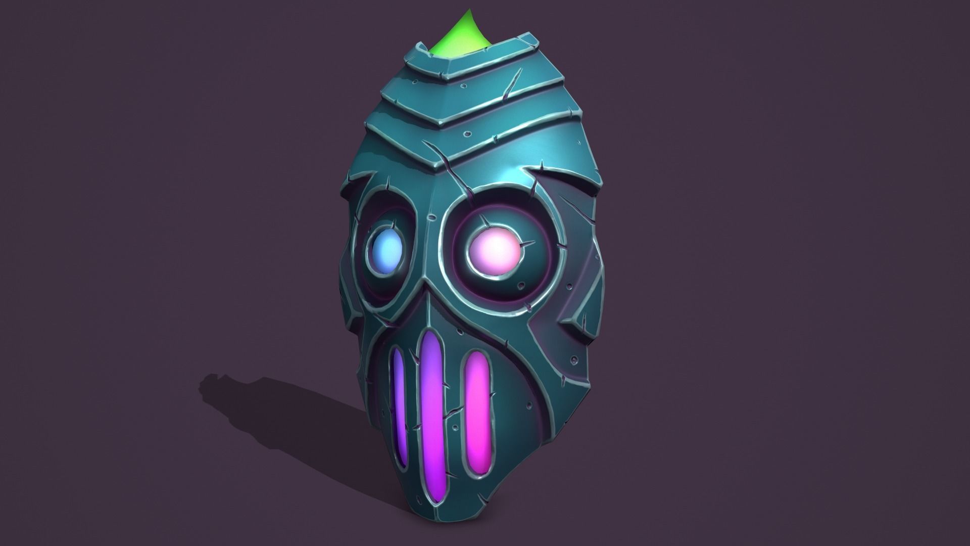 3D model Lava mask VR / AR / low-poly | CGTrader