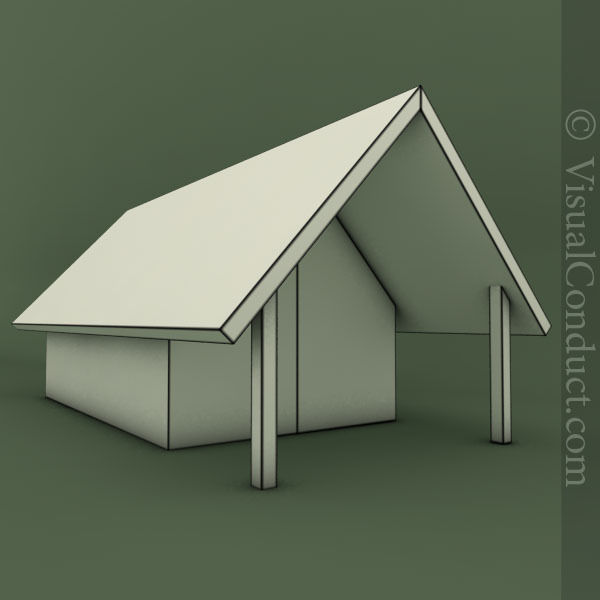 3D model Medieval Farm House VR / AR / low-poly | CGTrader