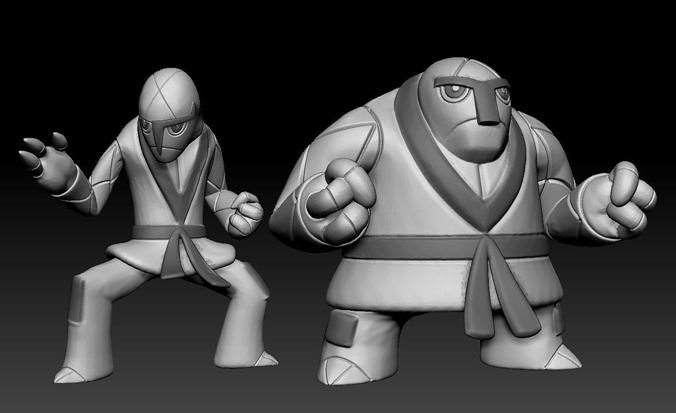 Pokemon Sawk Throh 3D model 3D printable | CGTrader