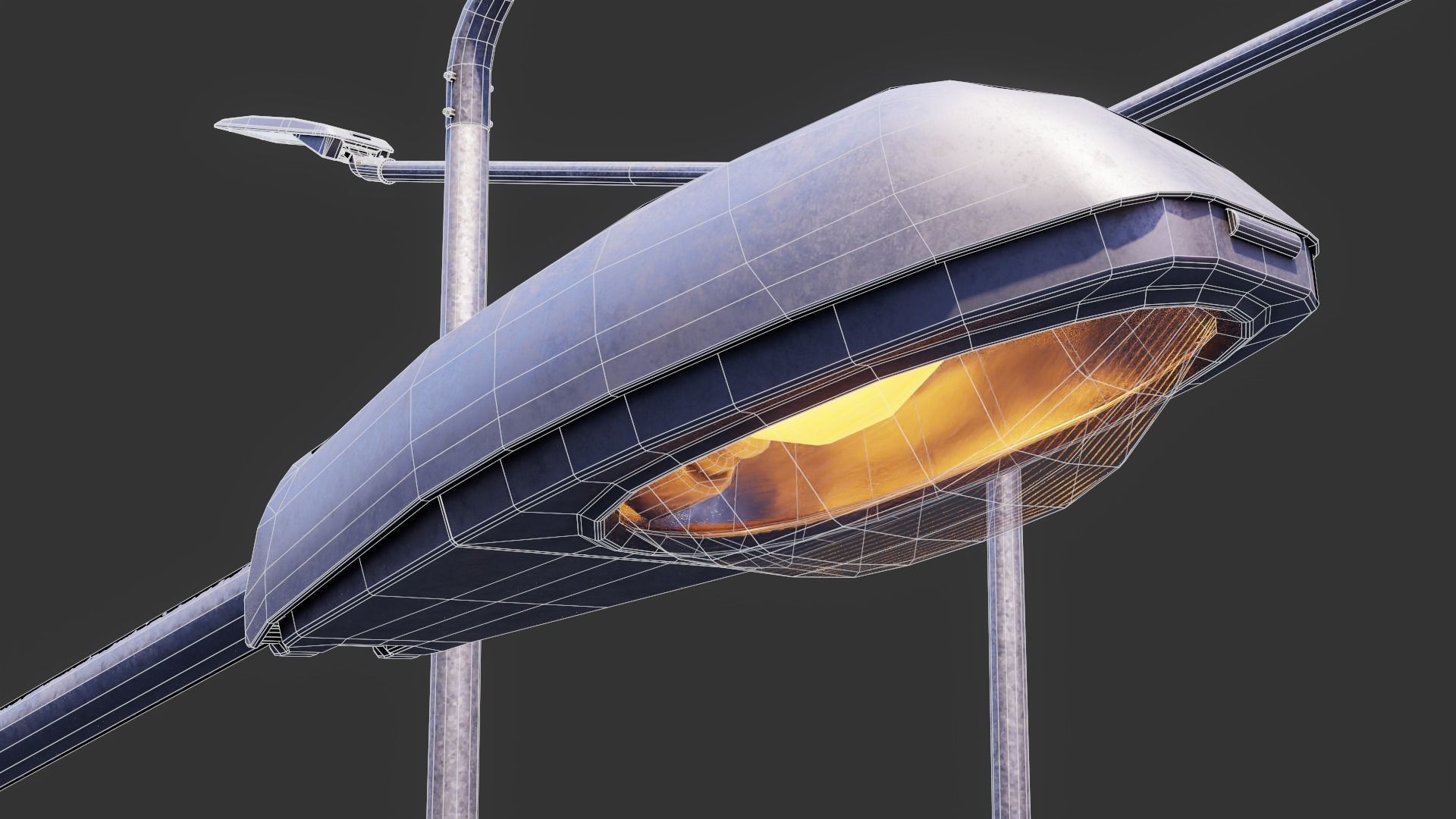 3D model Street Light Assets Pack VR / AR / low-poly | CGTrader