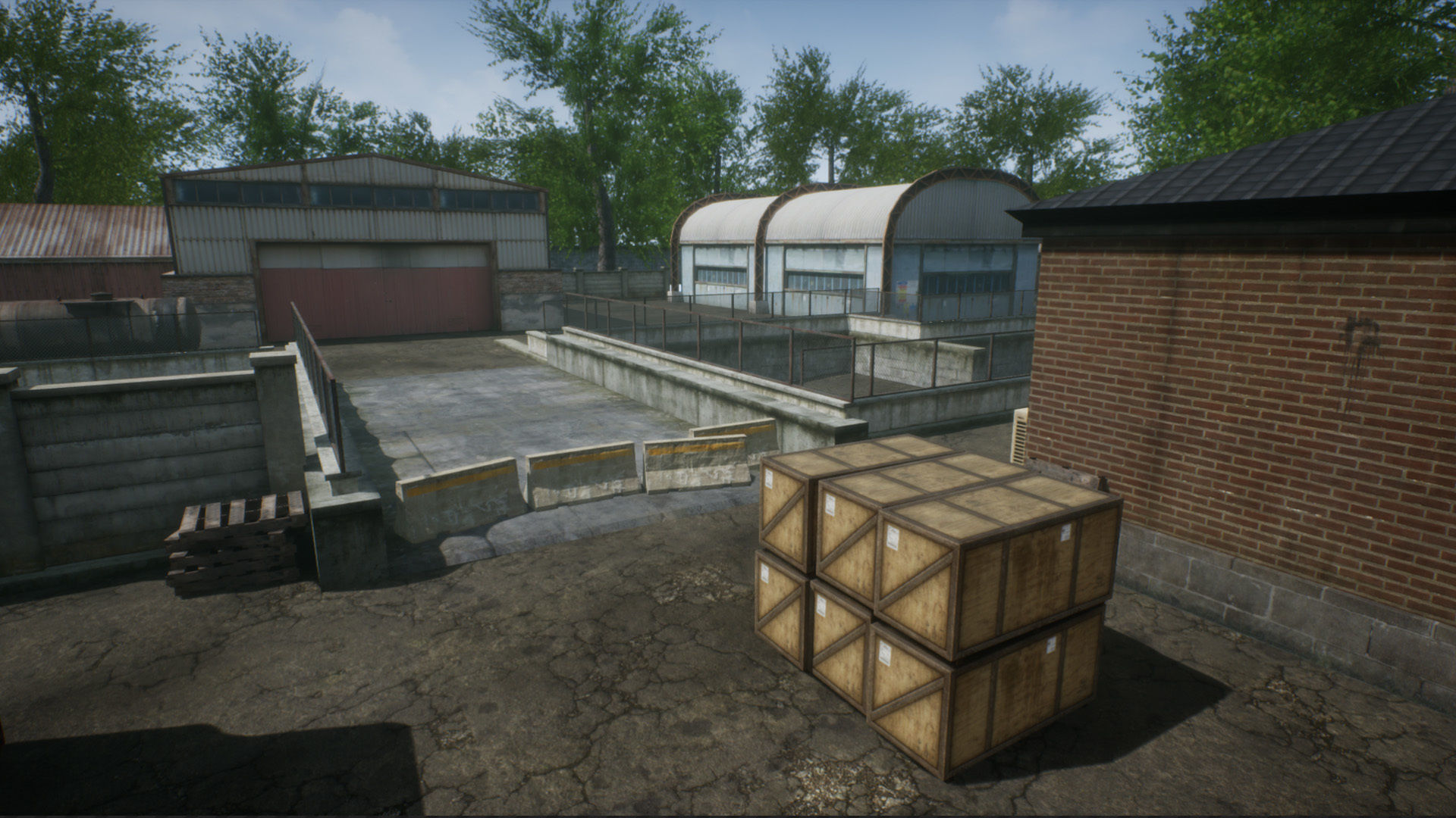 3D model FPS Mobile Game Map v3 with assets VR / AR / low-poly | CGTrader