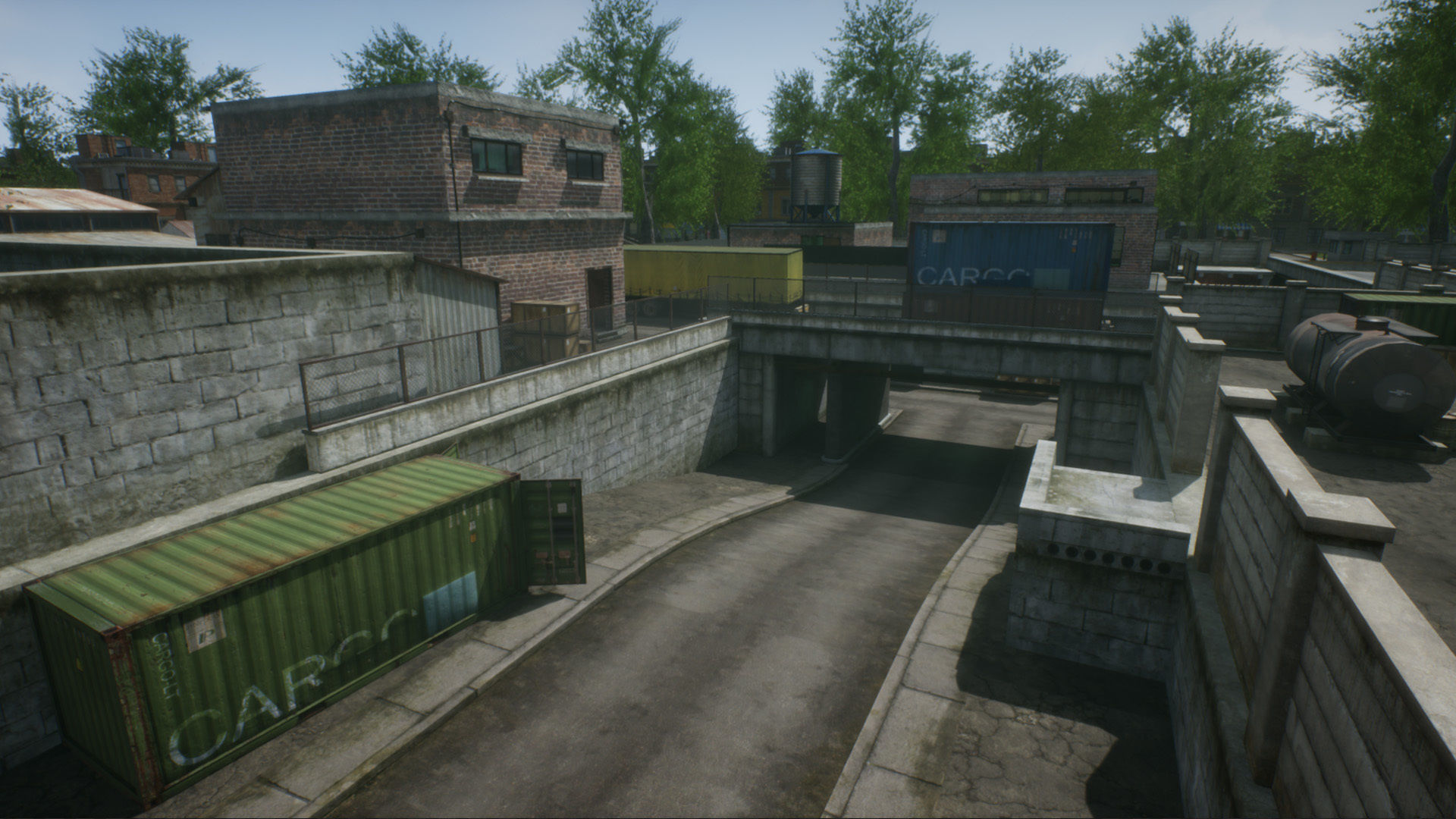 3D model FPS Mobile Game Map v3 with assets VR / AR / low-poly | CGTrader