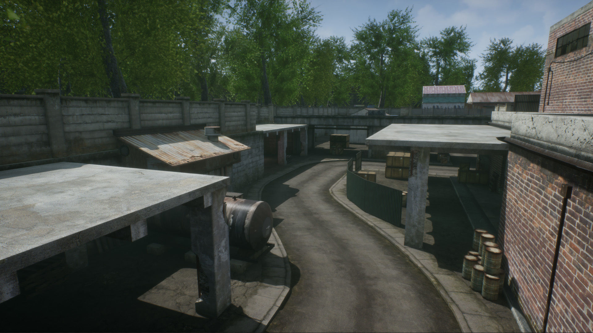 3D model FPS Mobile Game Map v3 with assets VR / AR / low-poly | CGTrader