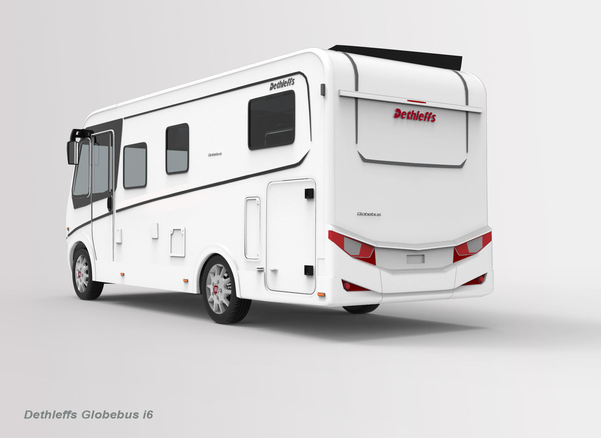 Dethleffs Globebus I6 3D model rigged | CGTrader