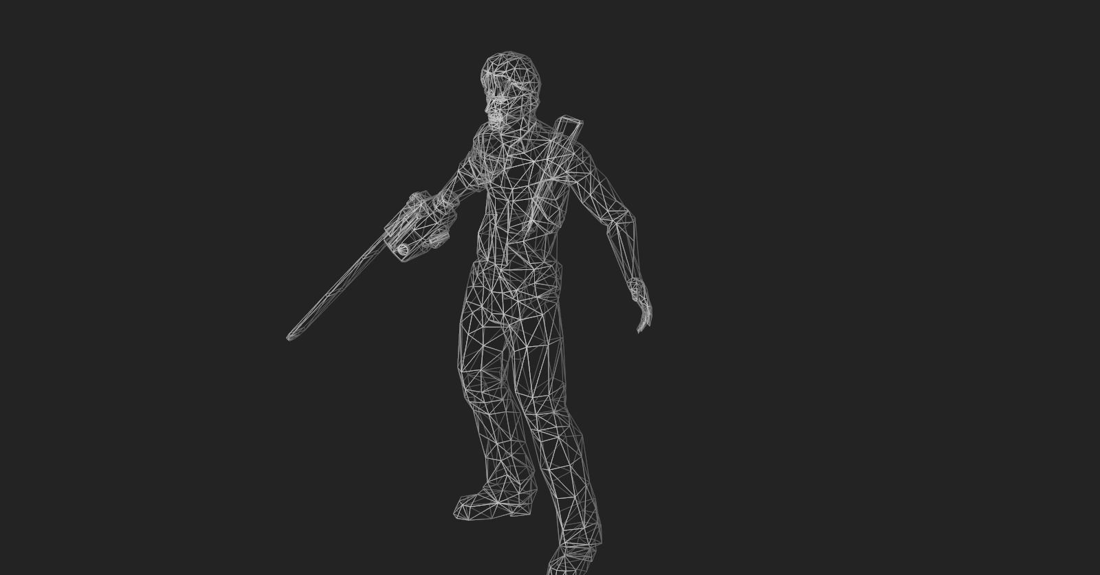 3D model Evil Dead - Ash WIlliams VR / AR / low-poly | CGTrader