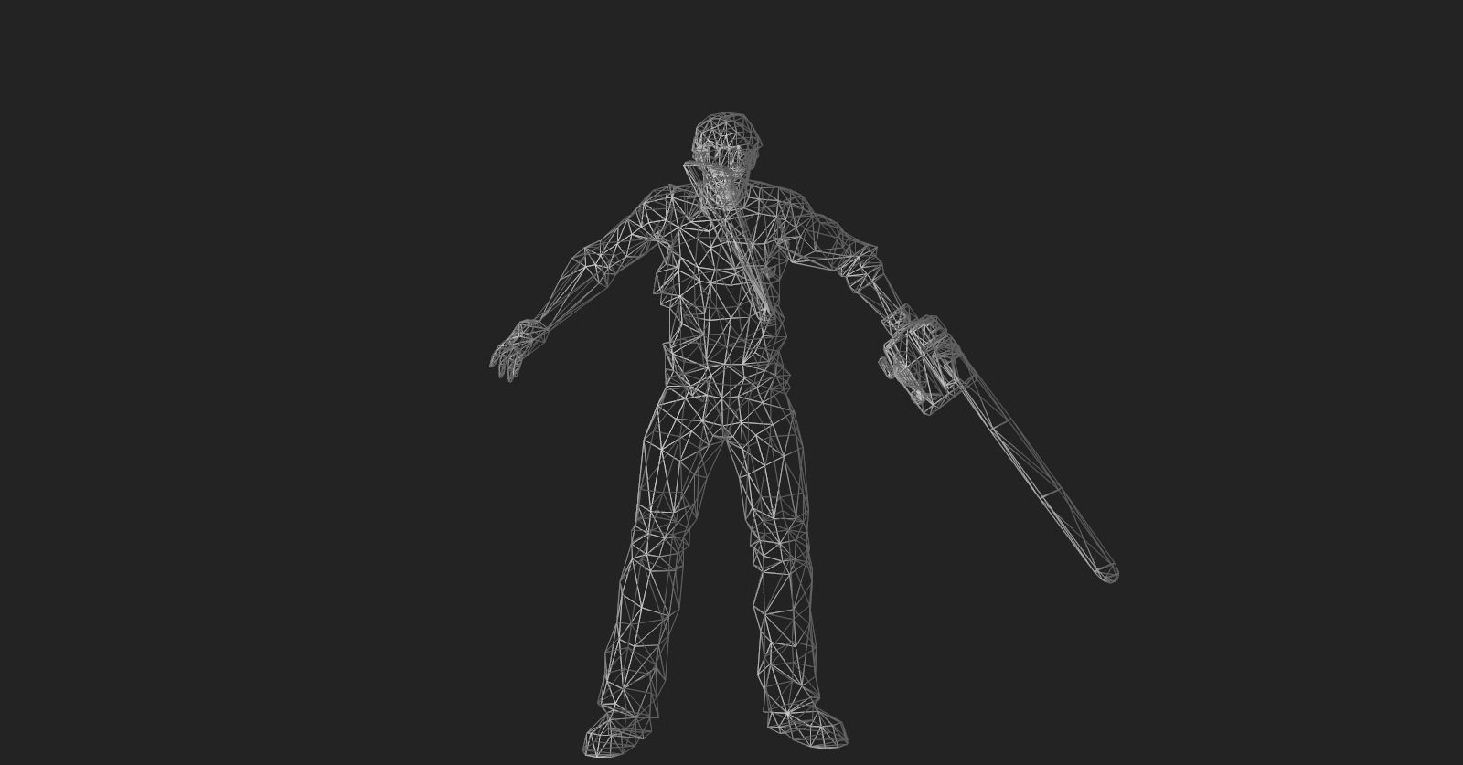3D model Evil Dead - Ash WIlliams VR / AR / low-poly | CGTrader
