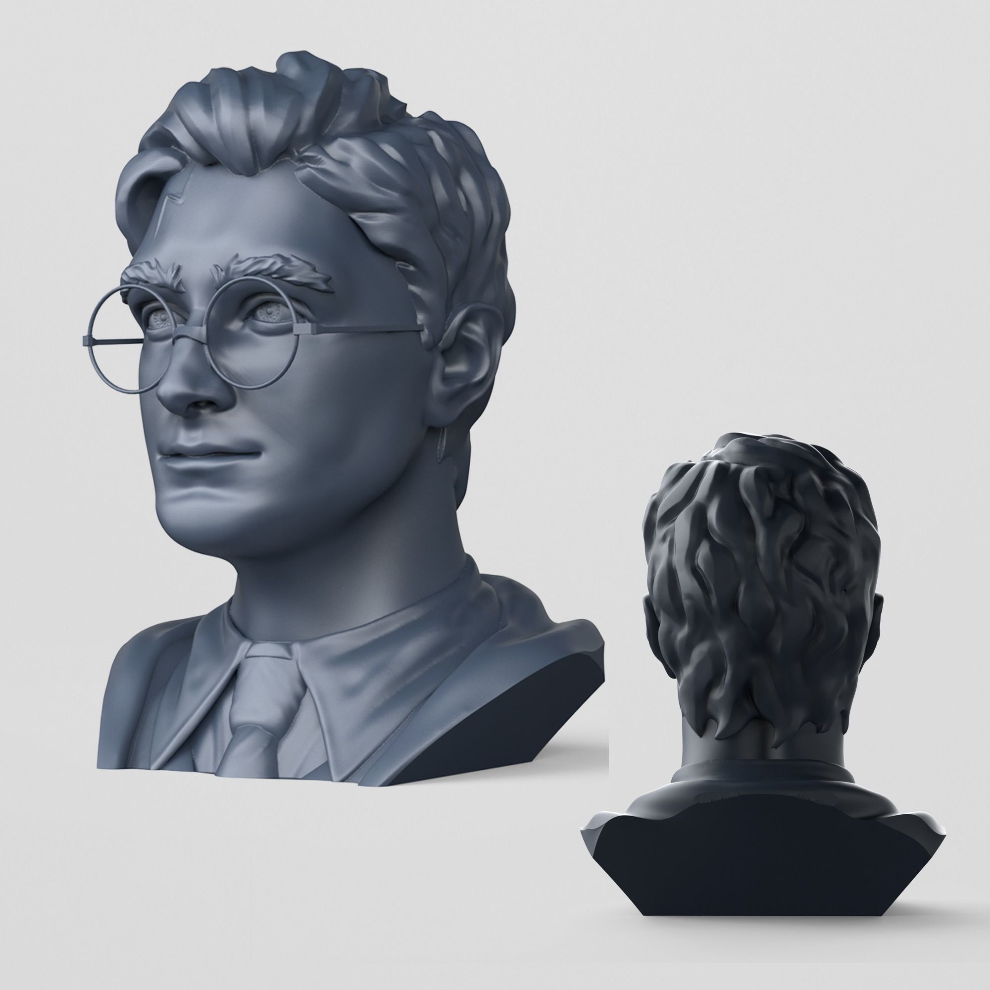 Harry Potter pots 3D model 3D printable | CGTrader