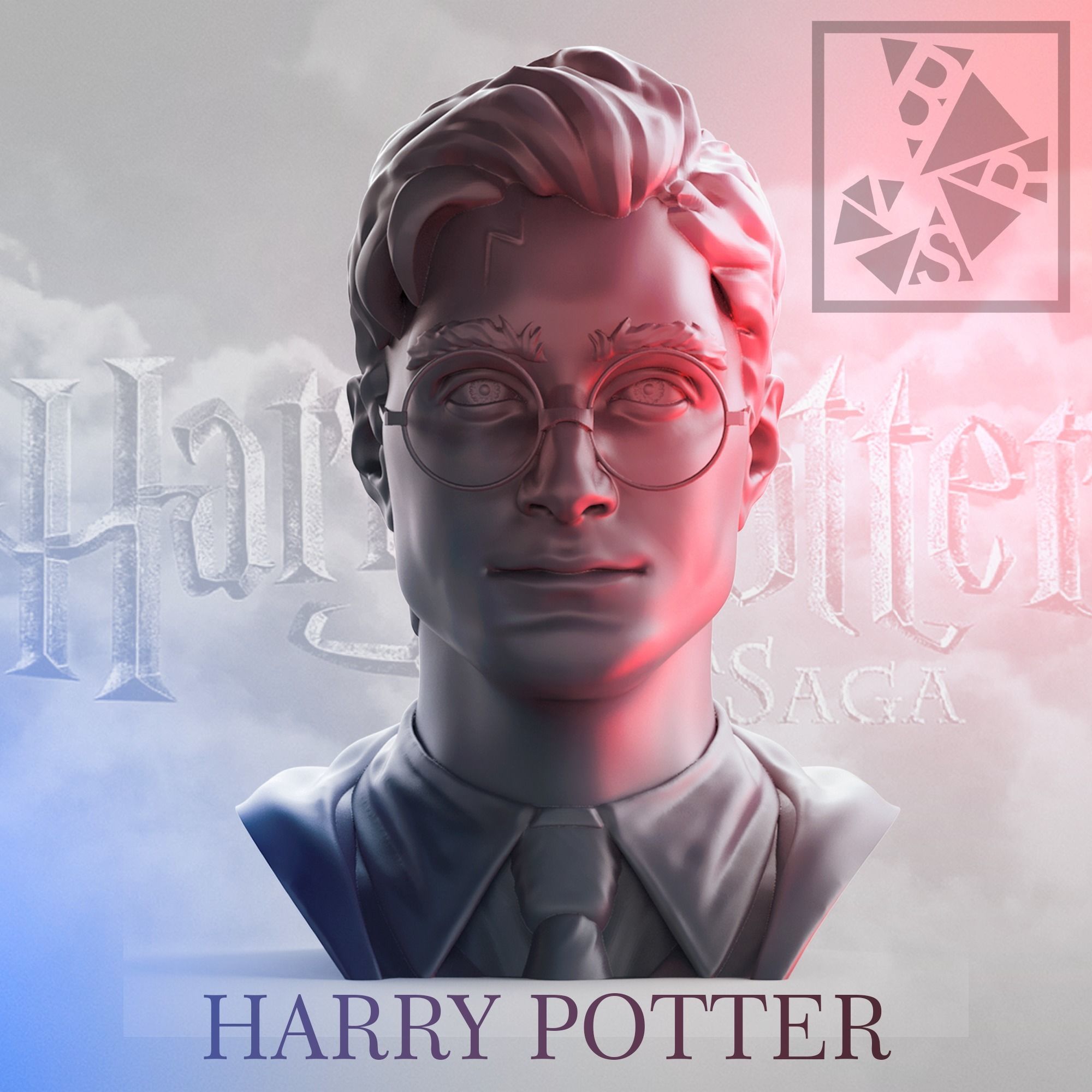 Harry Potter pots 3D model 3D printable | CGTrader