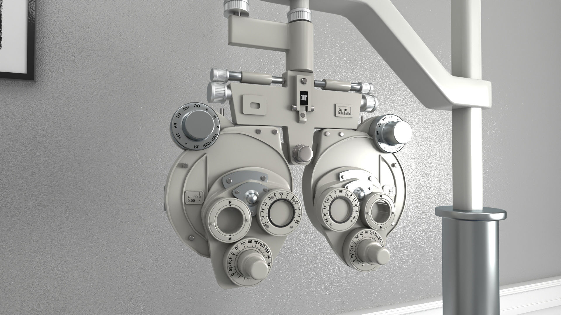 Eye Clinic Ophthalmologist 3D model | CGTrader