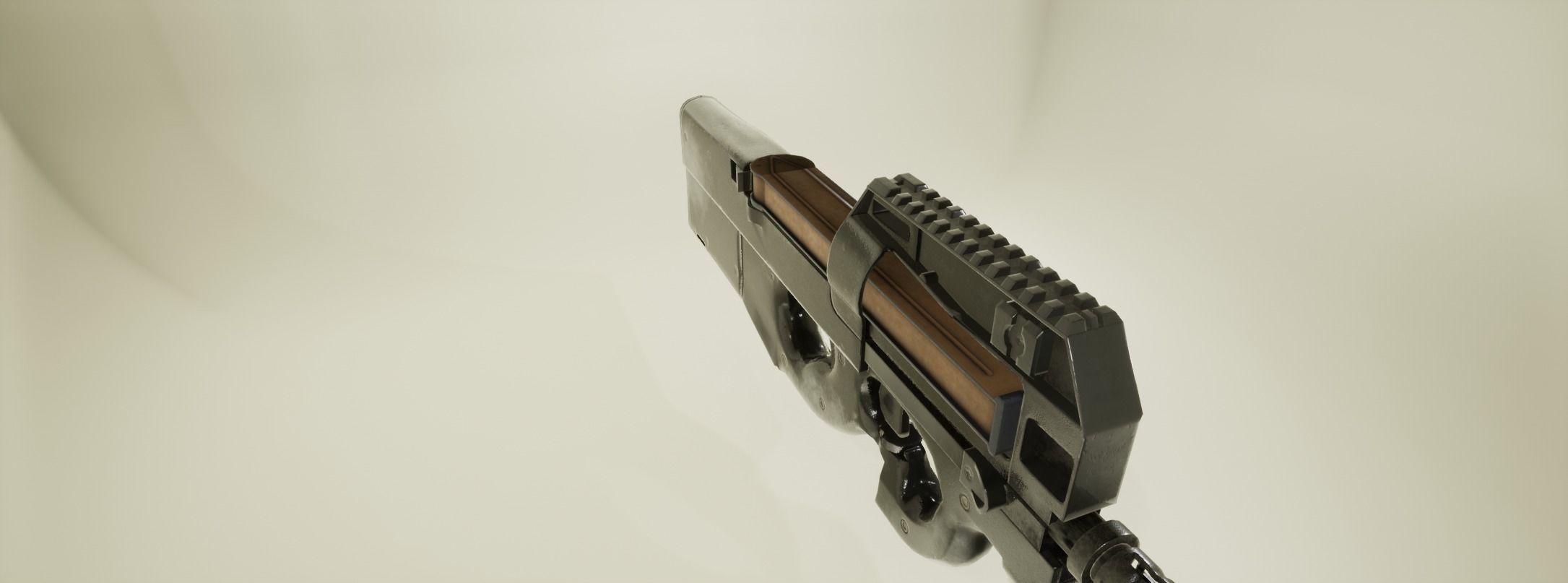 3D model FN-90 gun VR / AR / low-poly | CGTrader