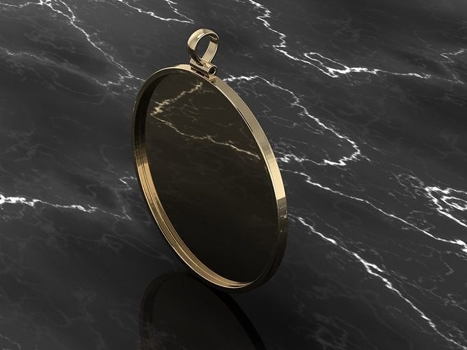 Memory Pendant 3D model 3D printable | CGTrader