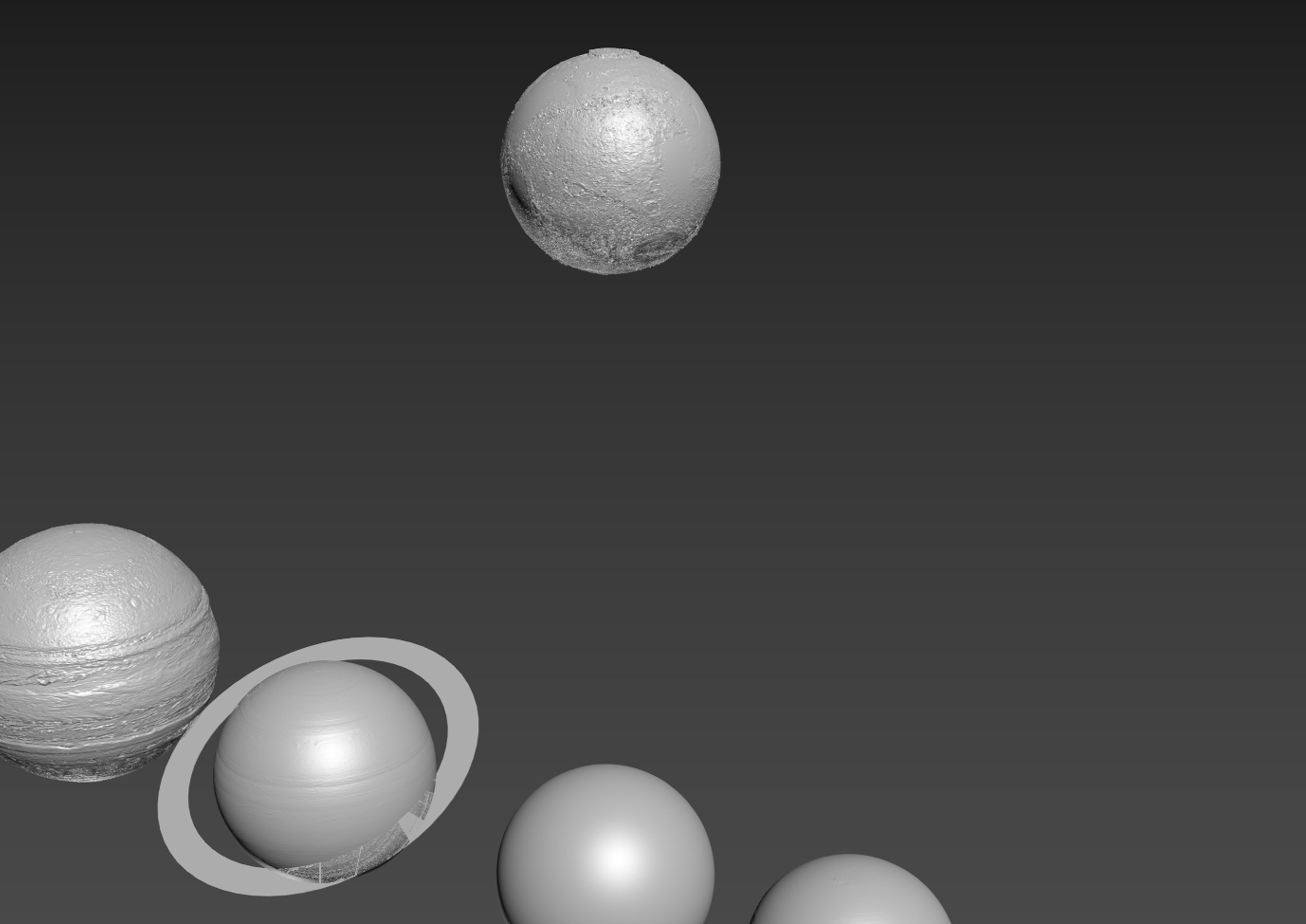 solar system 3D model | CGTrader