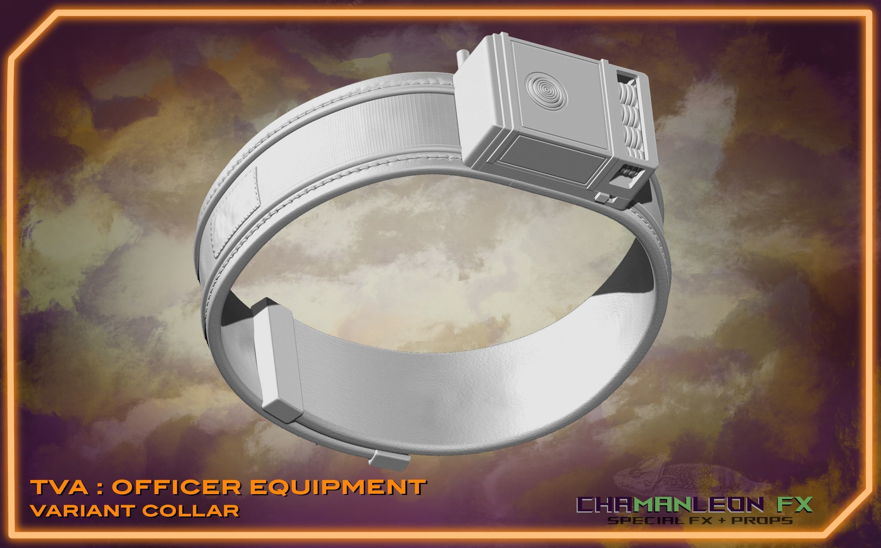 TVA Variant Time Collar 3D model 3D printable | CGTrader