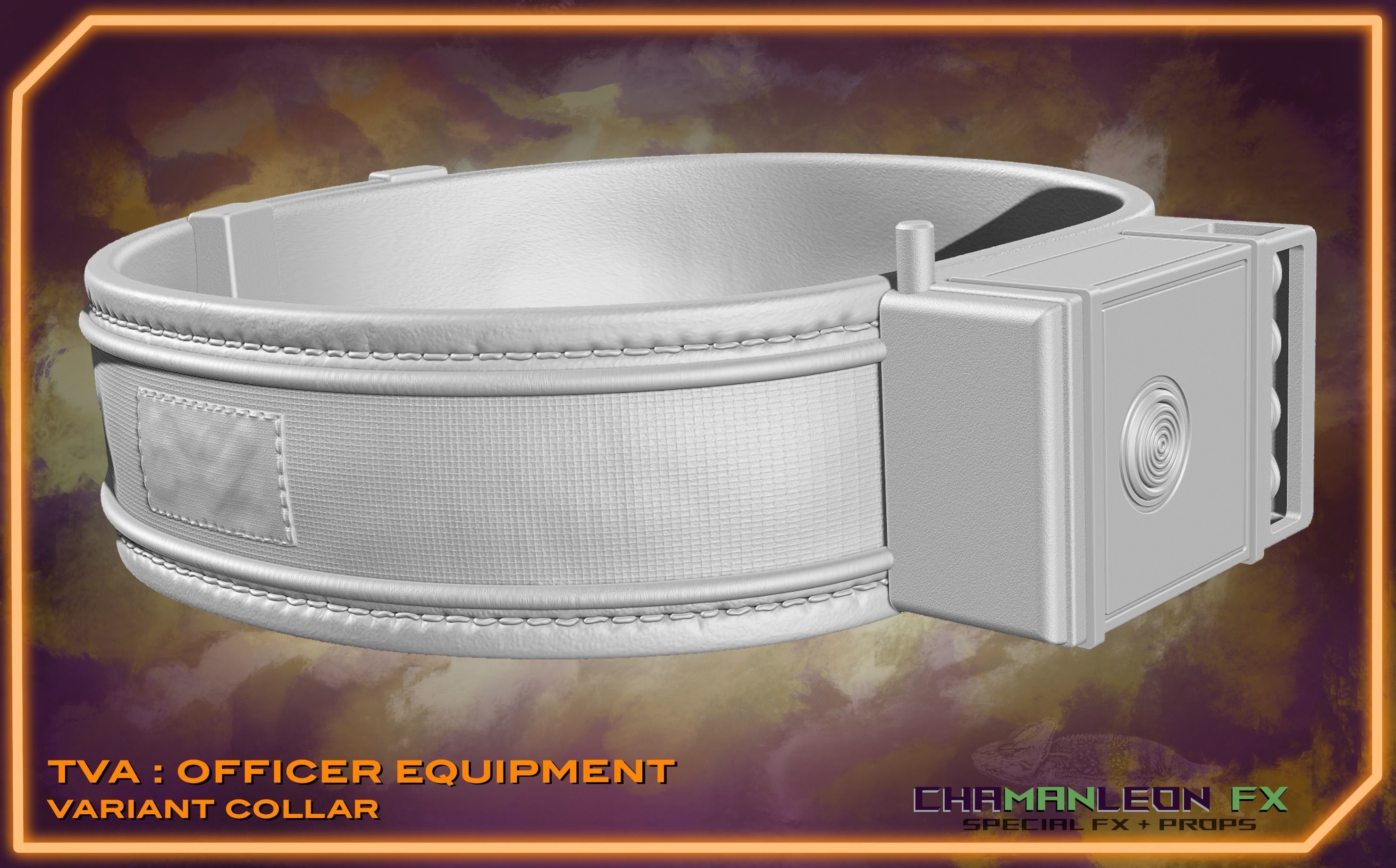 TVA Variant Time Collar 3D model 3D printable | CGTrader