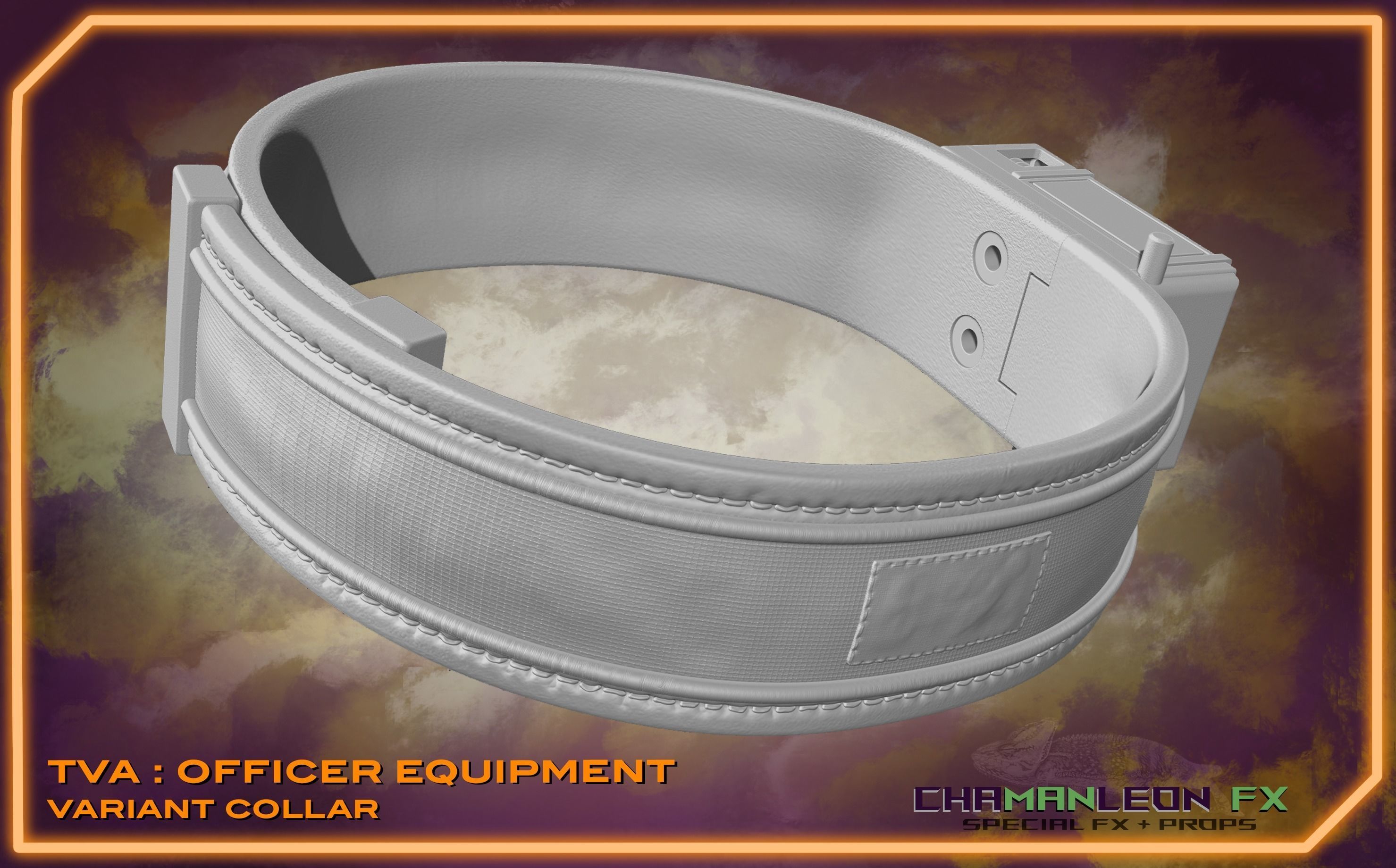 TVA Variant Time Collar 3D model 3D printable | CGTrader