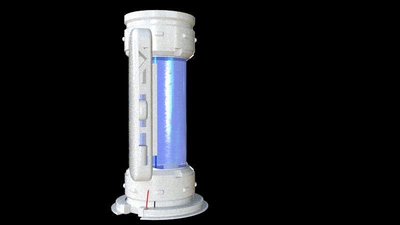 Sci Fi lab capsule free download 3D model | CGTrader