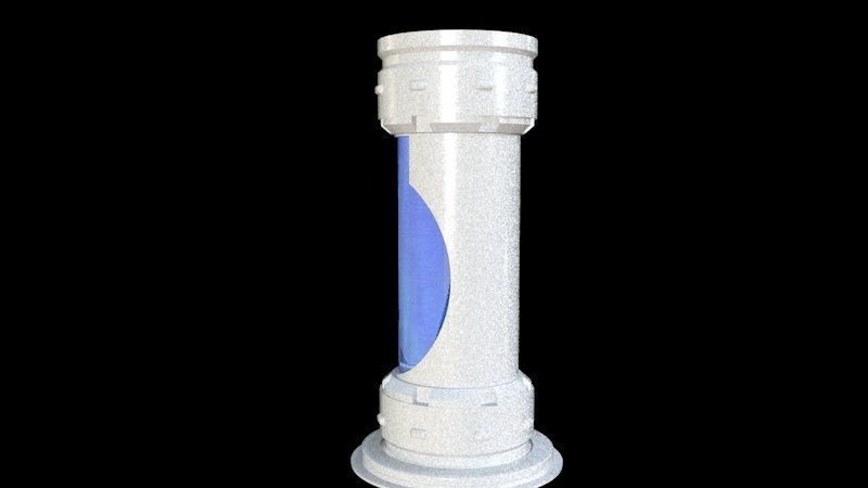 Sci Fi lab capsule free download 3D model | CGTrader