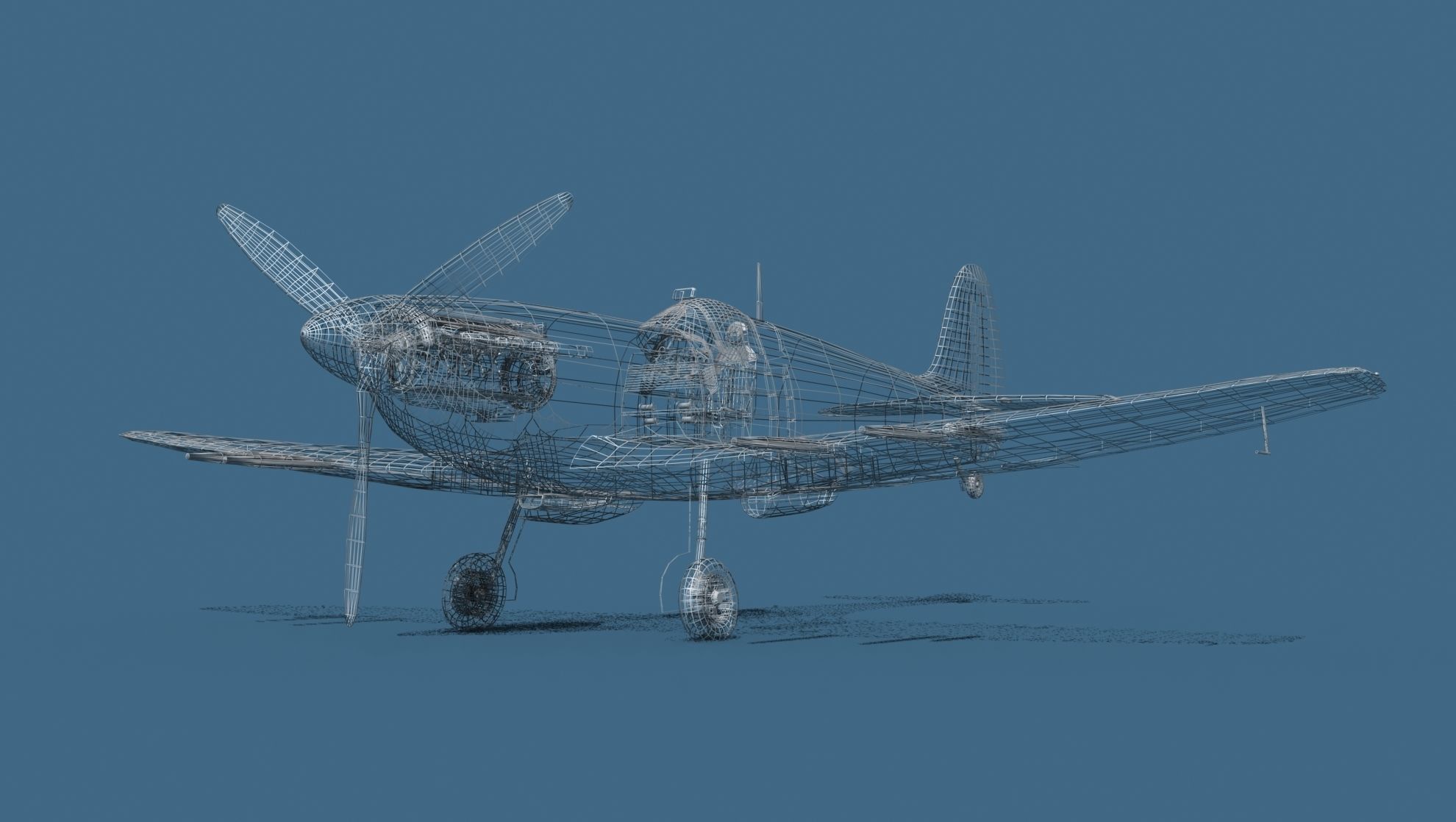 Supermarine Spitfire Mk5C V08 RAAF 3D model animated | CGTrader