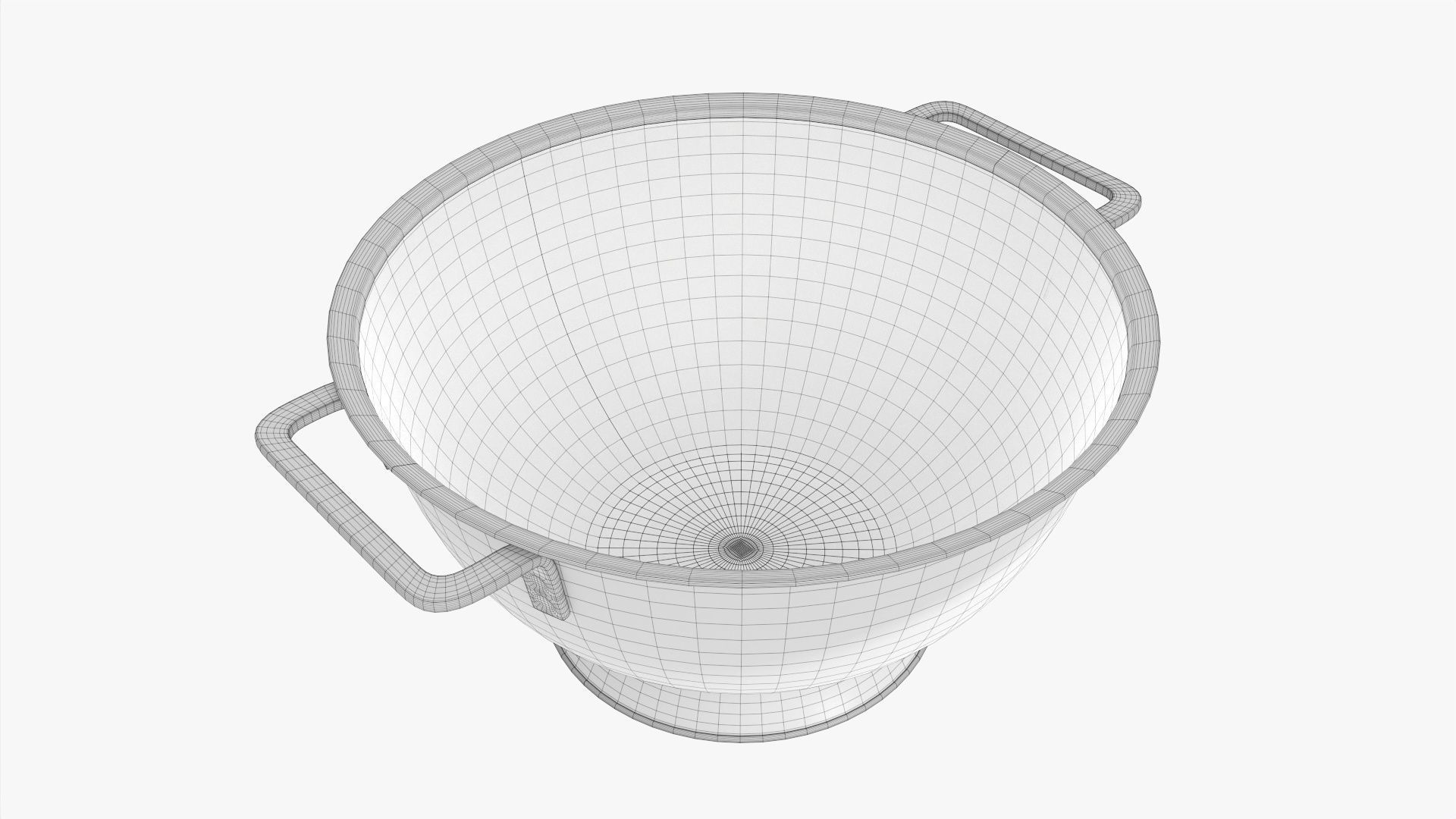 Colander table 3D model | CGTrader