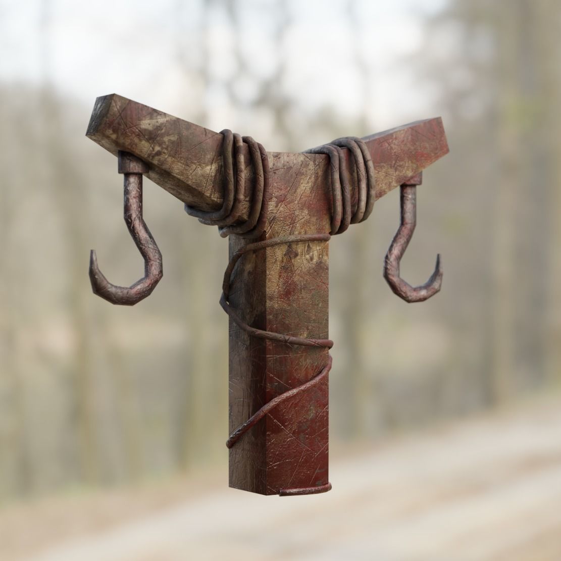 3D model Hook Prop VR / AR / low-poly | CGTrader