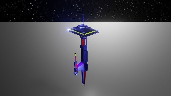 Gravity Building 101 3D model | CGTrader