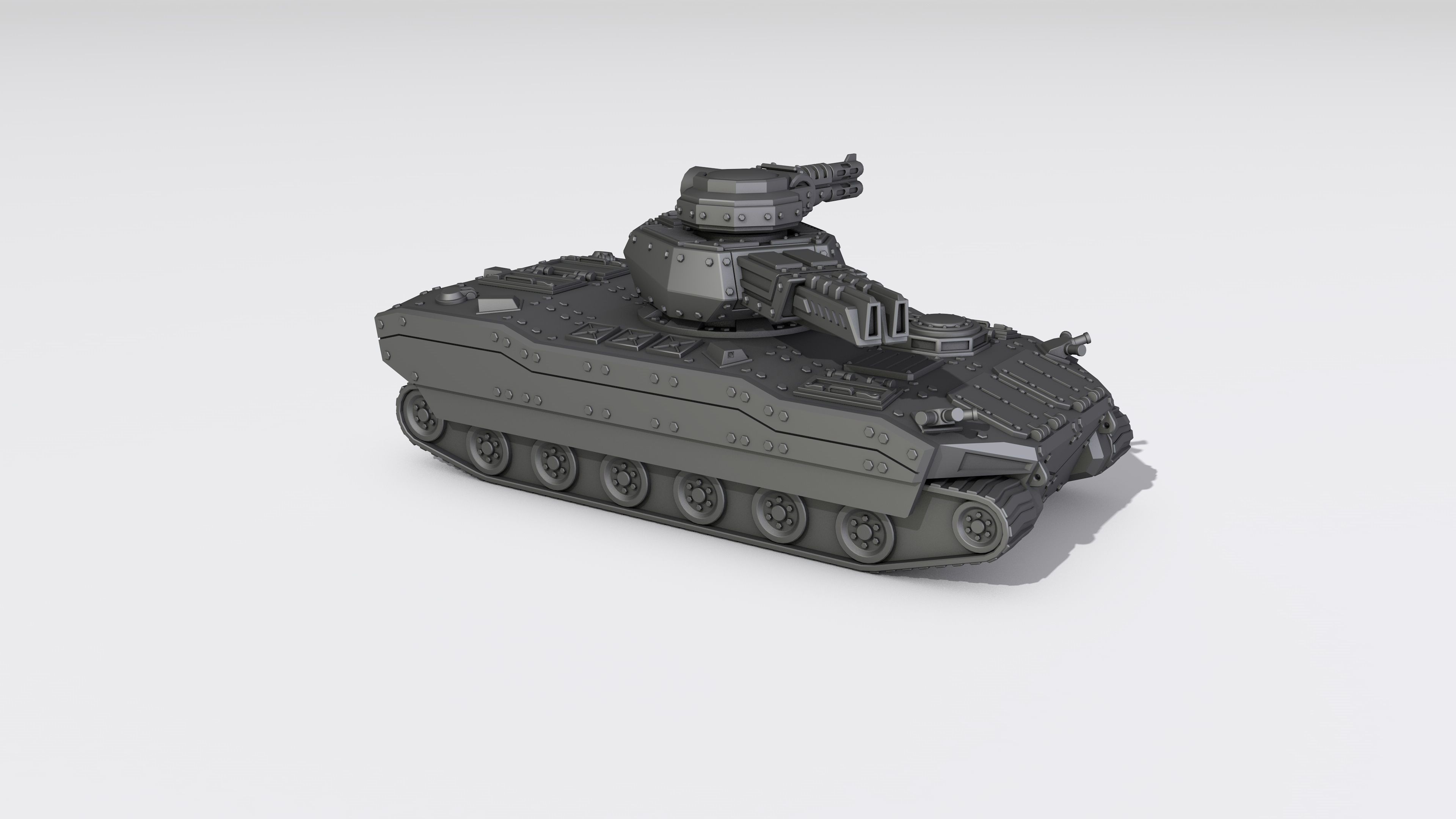 Battle tank V-3 -model for 3d printer 3D model 3D printable | CGTrader
