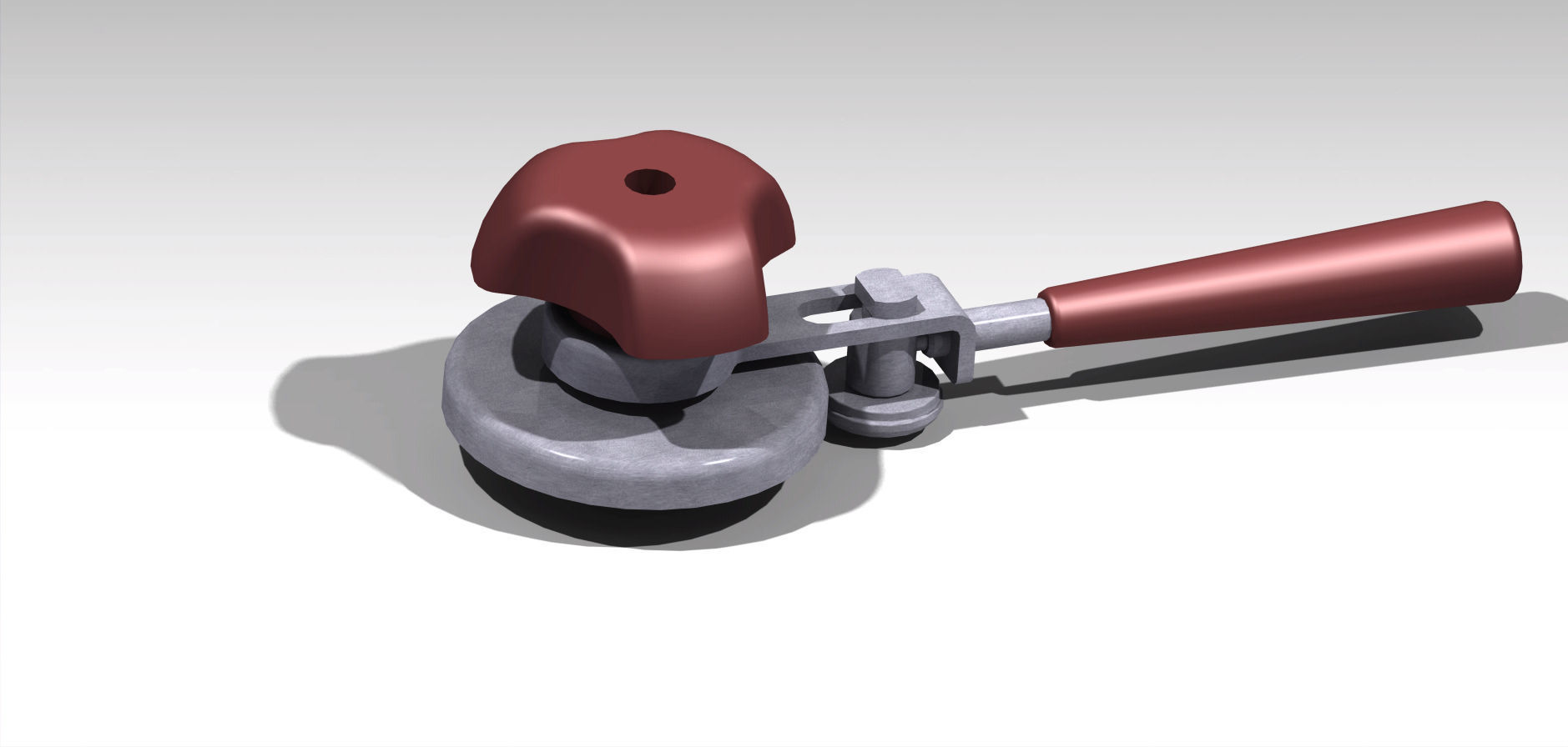 Glass Jar and can lid closing machine 3D model rigged | CGTrader