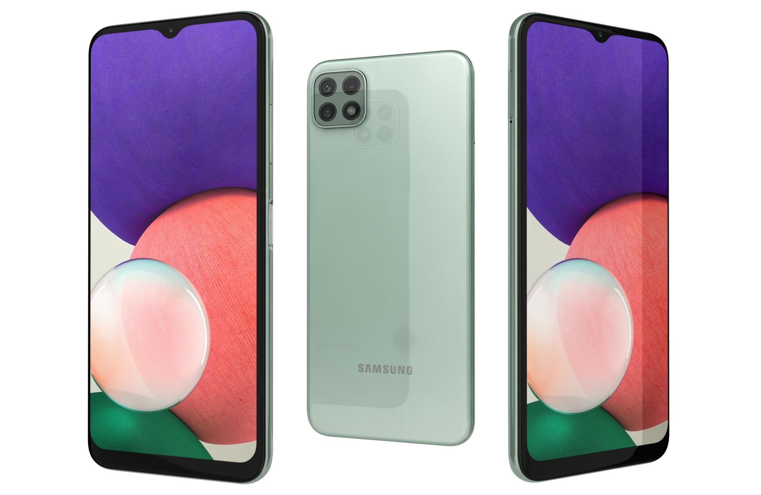 Samsung Galaxy A22 5G All Colors 3D model | CGTrader