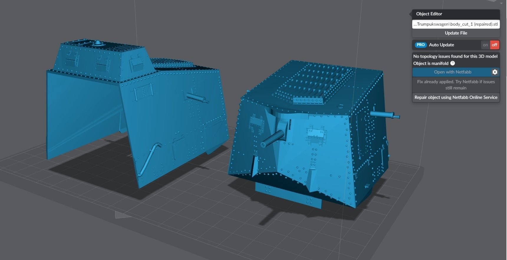 A7V Tank Scale model 3D model 3D printable | CGTrader