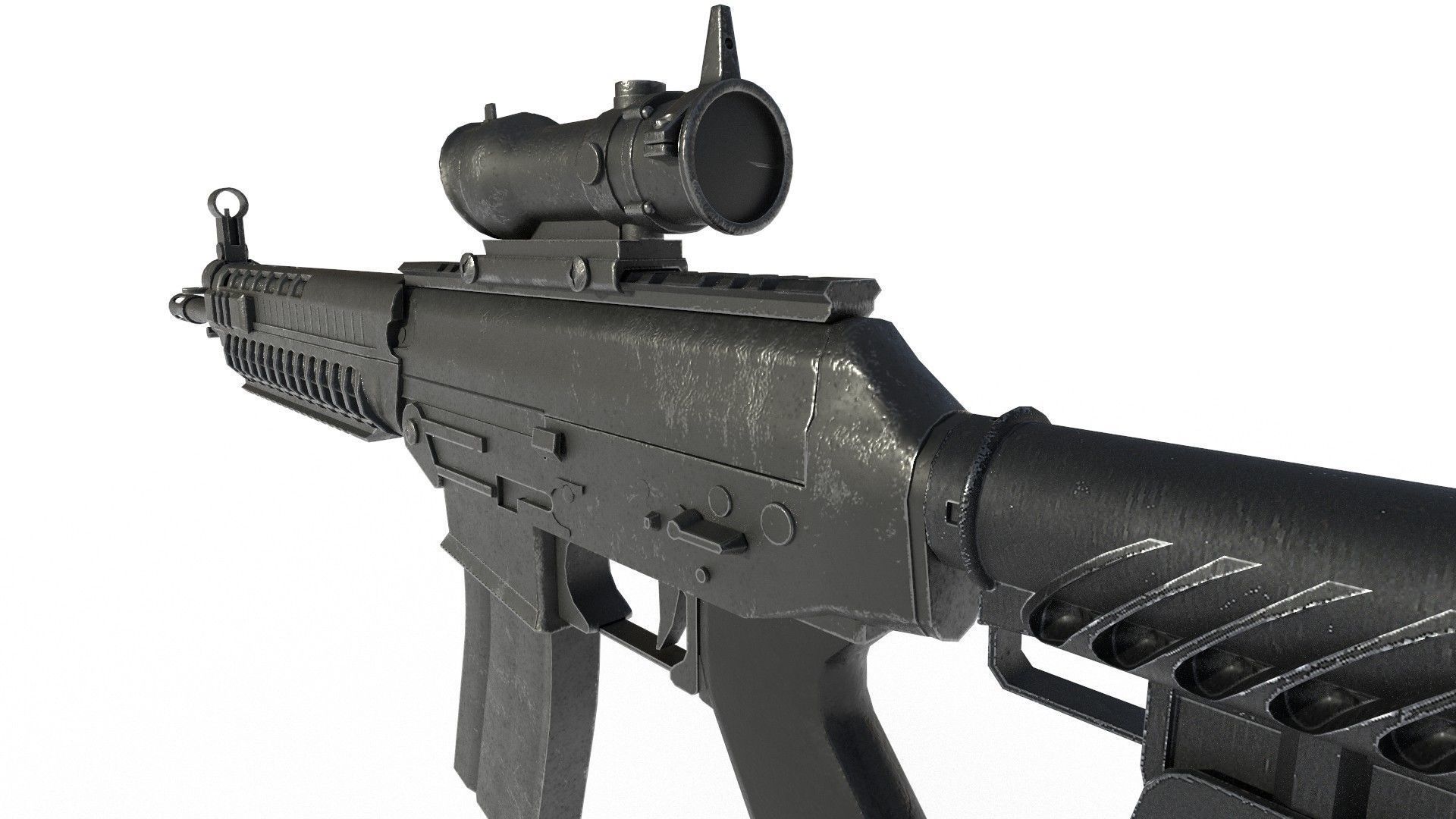 3D model Sg 553 Gun VR / AR / low-poly | CGTrader